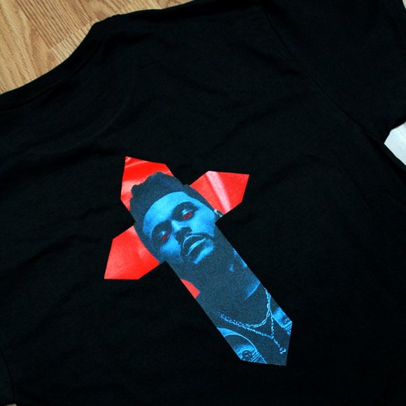 Hanes | Shirts | The Weeknd Starboy Cross Black Tshirt | Poshmark